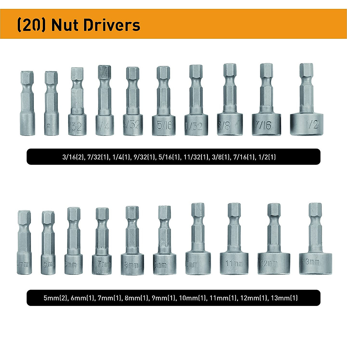 Jackson Palmer 218 Piece Ultimate Screwdriver Bit Set, High Grade Carbon Steel, Includes Hard-to-Find Security Bits