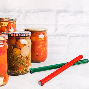 Patelai Canning Magnetic Lid Lifter Canning Lid Magnet Tool Magnetic Lid Wand Canning Supplies Canning Tools for Pots Home Canning of Preserving Fruits and Prevent Scald