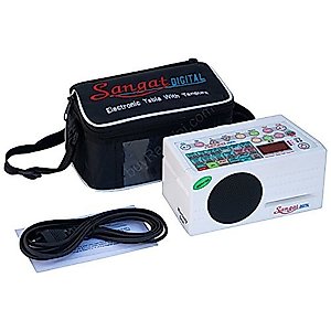 Electronic Tanpura, Sangat Electronic Tanpura - with Tabla, Pakhawaj Dholak and Duff, by Sound Labs, Bag, Instruction Manual, Power Cord, Digital Tambura Sampler (PDI-DBF)