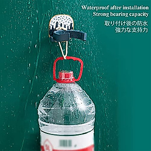 CARURLIFF Hair Dryer Holder Wall Mounted Blower Holder Bathroom Organizer Hair Dryer Wall Mount Holder Arm (White)