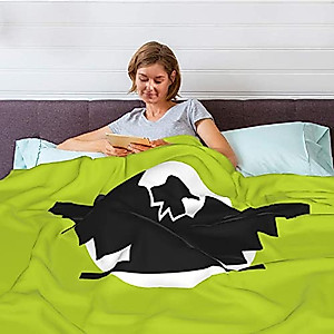 NUTTAG Aztlan Huelga Bird Throw Blanket Warm 80x60 Inches Flannel Throw Blanket for Bed Couch Living Room All Seasons Wool Blanket