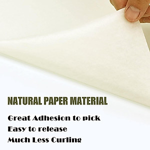 LLPT Transfer Tape for Vinyl 6 Inch x 100 Ft Pick Vinyl Easily Without Bubbles Residue for Craft Cutters Stickers Decals Glass Windows Doors Signs DIY Projects (TT6100P)