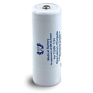 2 Pack Banshee Replacement for Welch Allyn 72200 Battery Fits Otoscope Handle 71000 71010 71015 71020 71050 71051 71054 71055 71670