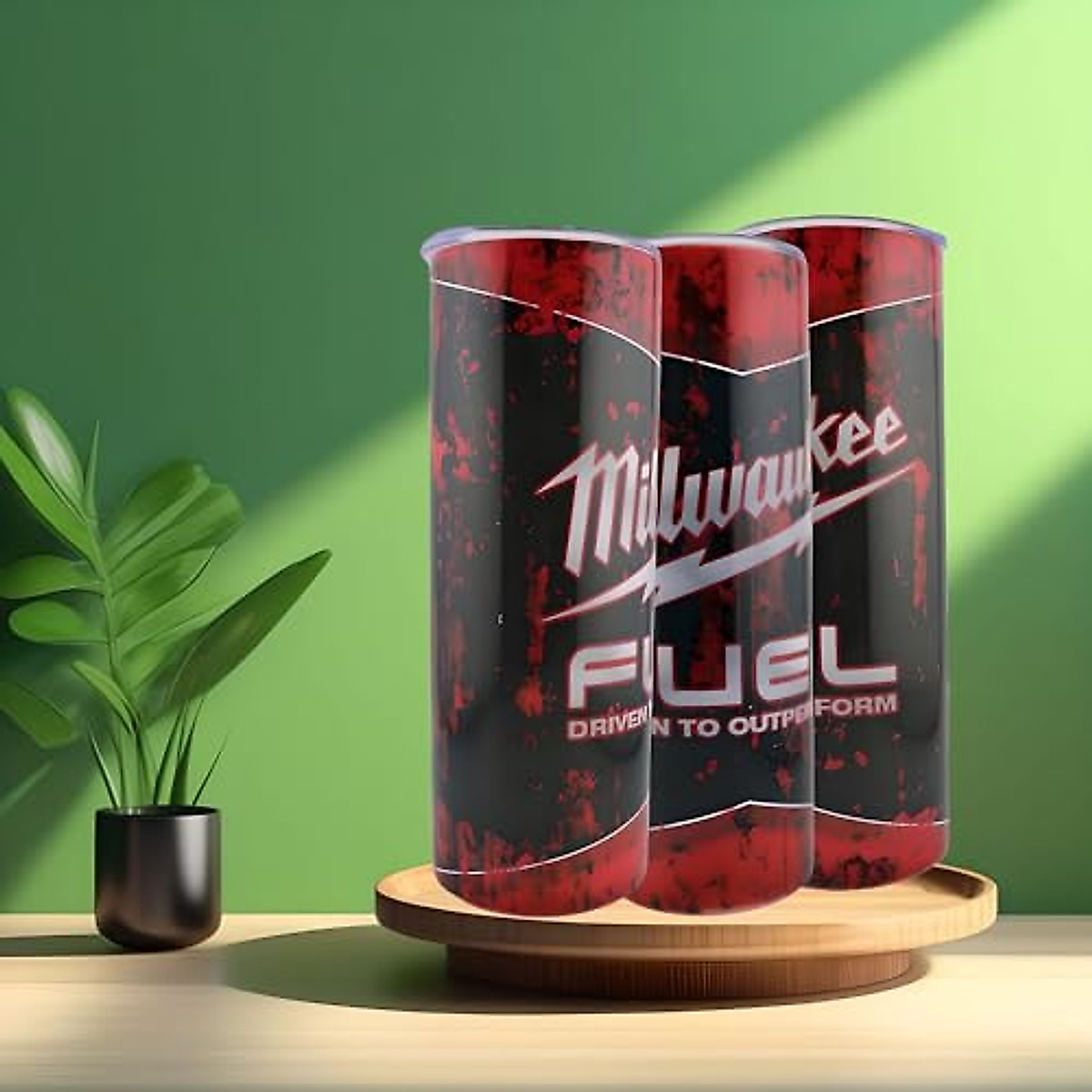 Alpha Custom Printing â€“ High-Power Tool Design 20oz Tumbler with Straw