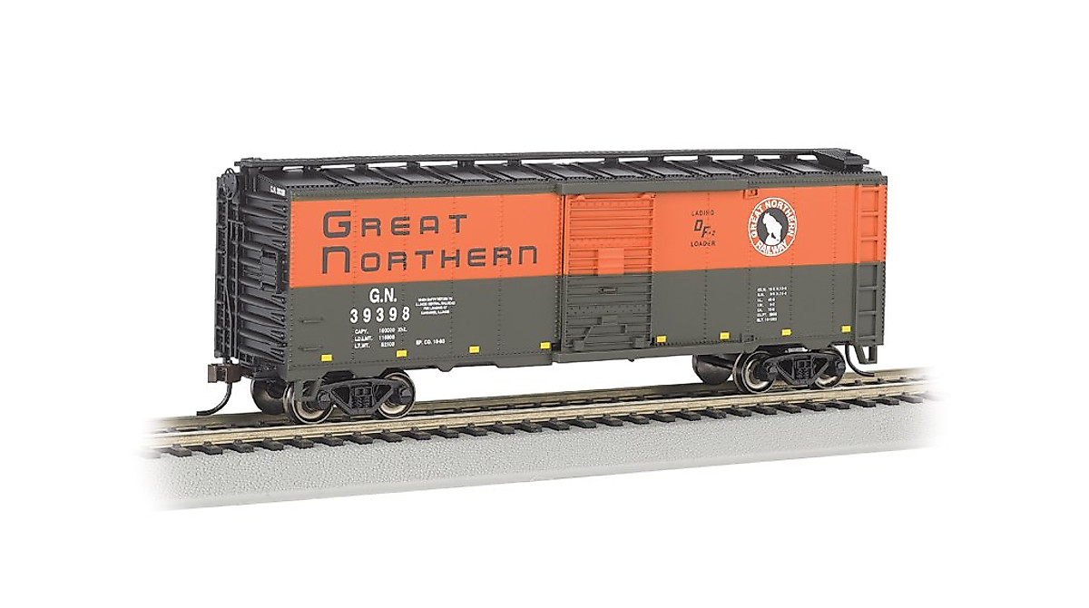 Bachmann Aar 40' Steel Box Car Great Northern N Scale Model