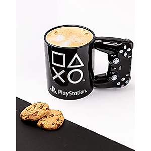 PlayStation Mug Gaming Remote Controller Handle 16oz Cup Game Gift