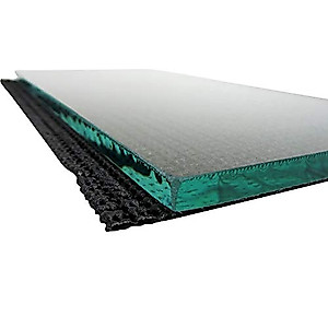 Taytool 279205 Three Sheets 5/16 x 5 x 12 Deal Flat Float Plate Glass with 7 Sheets 3M (TM) Lapping Microfinishing Film 4-1/4 x 11 for Scary Sharp Sharpening System