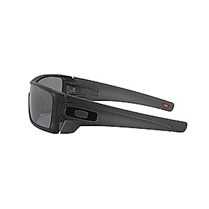 Oakley Men's OO9101 Batwolf Rectangular Sunglasses, Matte Black Ink/Black Iridium Polarized, 27 mm