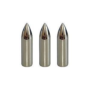 I-Sport 100 Grain Glue on Field Points Archery Replacement Practice Target Arrow Tips 12 Pack