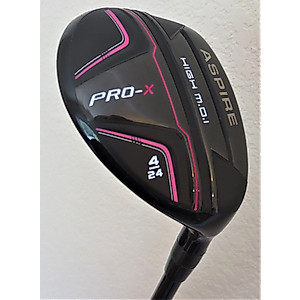 Ladies Complete Golf Club Set - Driver, Fairway Wood, 2 Hybrid Clubs, Irons, Putter, and Deluxe Bag Pink Right Hand