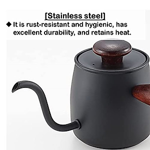 Miyazaki Seisakusho MCO-6 Miyacoffee Drip Pot, For One Cup, 0.1 fl oz (0.4 L), Not Direct Fire, Mahogany