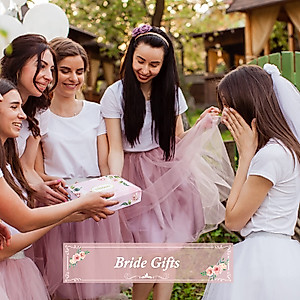 TRSODD Birthday Gifts for Women Mothers Day Gifts for Mom Wife Grandma Daughter Sister Teacher Appreciation Gifts Initial Tote Bag with Adjustable Shoulder Strap and Makeup Bag B