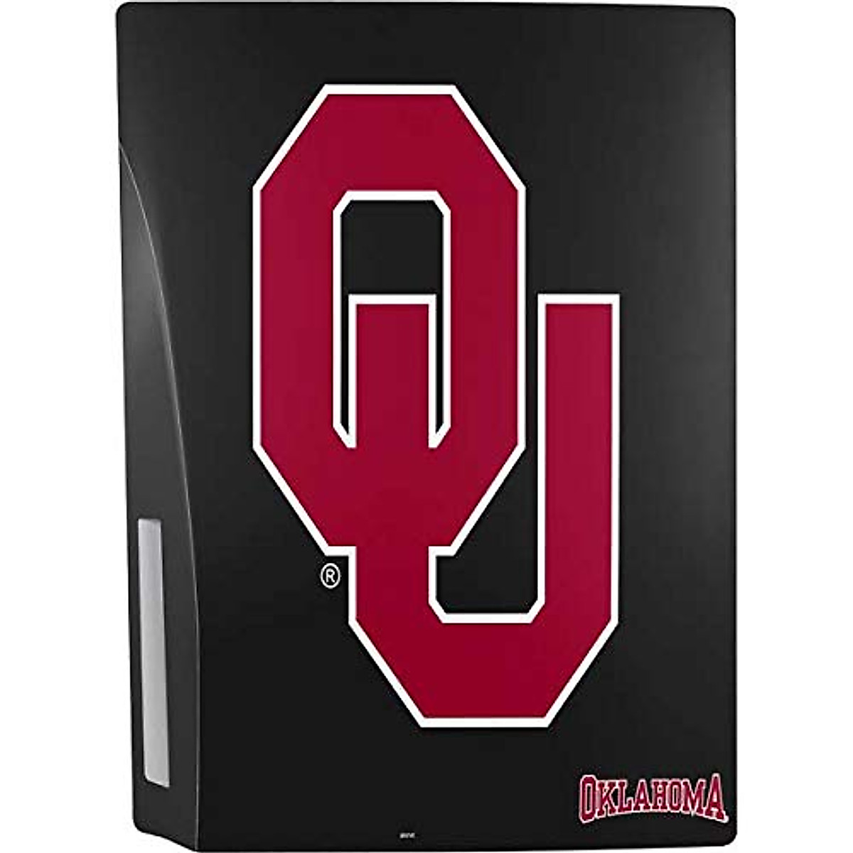 Skinit Decal Gaming Skin Compatible with PS5 Bundle - Officially Licensed University of Oklahoma Sooners Black Design