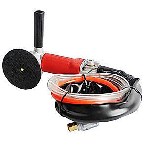Air Grinder,4-Inch Air Wet Stone Polisher 5500 Rpm with Rear Exhaust,Air-Powered Stone Polisher