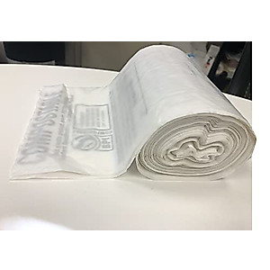 Aluf Plastics Biodegradable Compost Bags - 56 Gallon (40ct) ATSM #D6400 Approved - 100% Biodegradable for Industrial and Commercial Composting