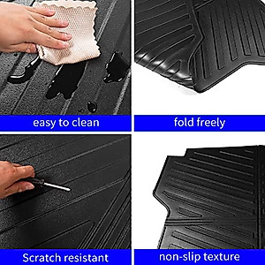 Rongtaod Fit 2005-2023 Toyota Tacoma Bed Mat Truck Bed Liner for 6ft Long Bed 2022 Tacoma Accessories (6 Ft Truck Bed Mat)