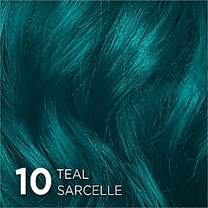 L’Oréal Paris Colorista Semi Permanent Hair Color for Brunettes, Color Depositing Hair Mask Formula, Teal