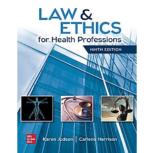 Loose Leaf for Law & Ethics for the Health Professions