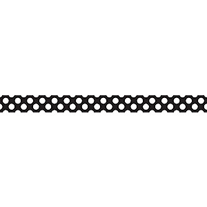 Teacher Created Resources 73174   Black & White Chevron Double-Sided Border