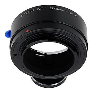 Fotodiox Lens Mount Adapter - Fuji Fujica X-Mount 35mm (FX35) SLR Lens to Canon EOS M (EF-m Mount) Camera Bodies; fits EOS M, M2 Digital Mirrorless Camera