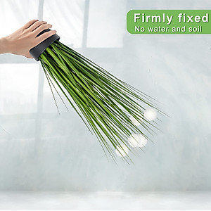 luxsego Artificial Plants with Pot - 23.6 Inches Artificial Snowball Flower Desk Decorations, Fake Plants Greenery Decor for Home, Office, Bathroom, Wedding, Garden, Indoor and Outdoor