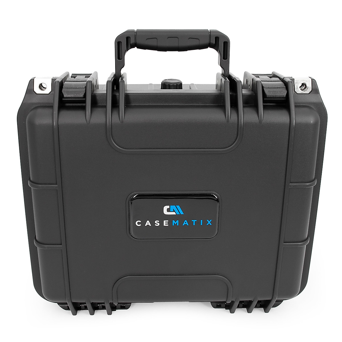 CASEMATIX Top Loader Card Storage Case for Trading Cards Fits 315 3" x 4" 35pt Toploaders Case or 65 One Touch Card Holders, Hard Shell Toploader Storage Box With 9 Precut Card Case Dividers