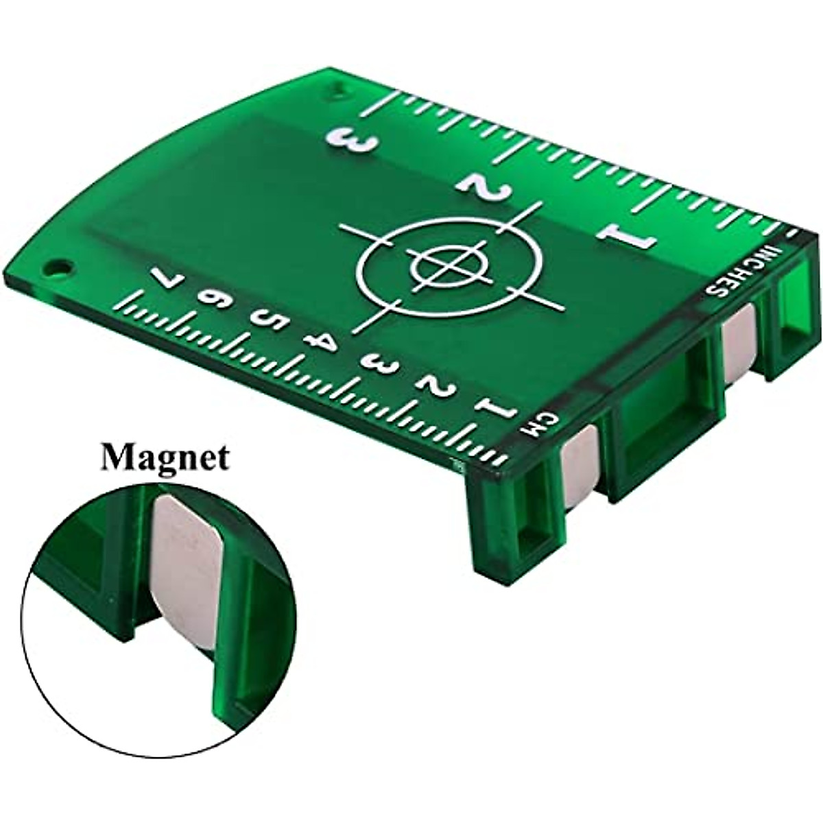 Firecore 2Pcs Laser Target Card Plate for Green Beam Laser Level-FLT20G