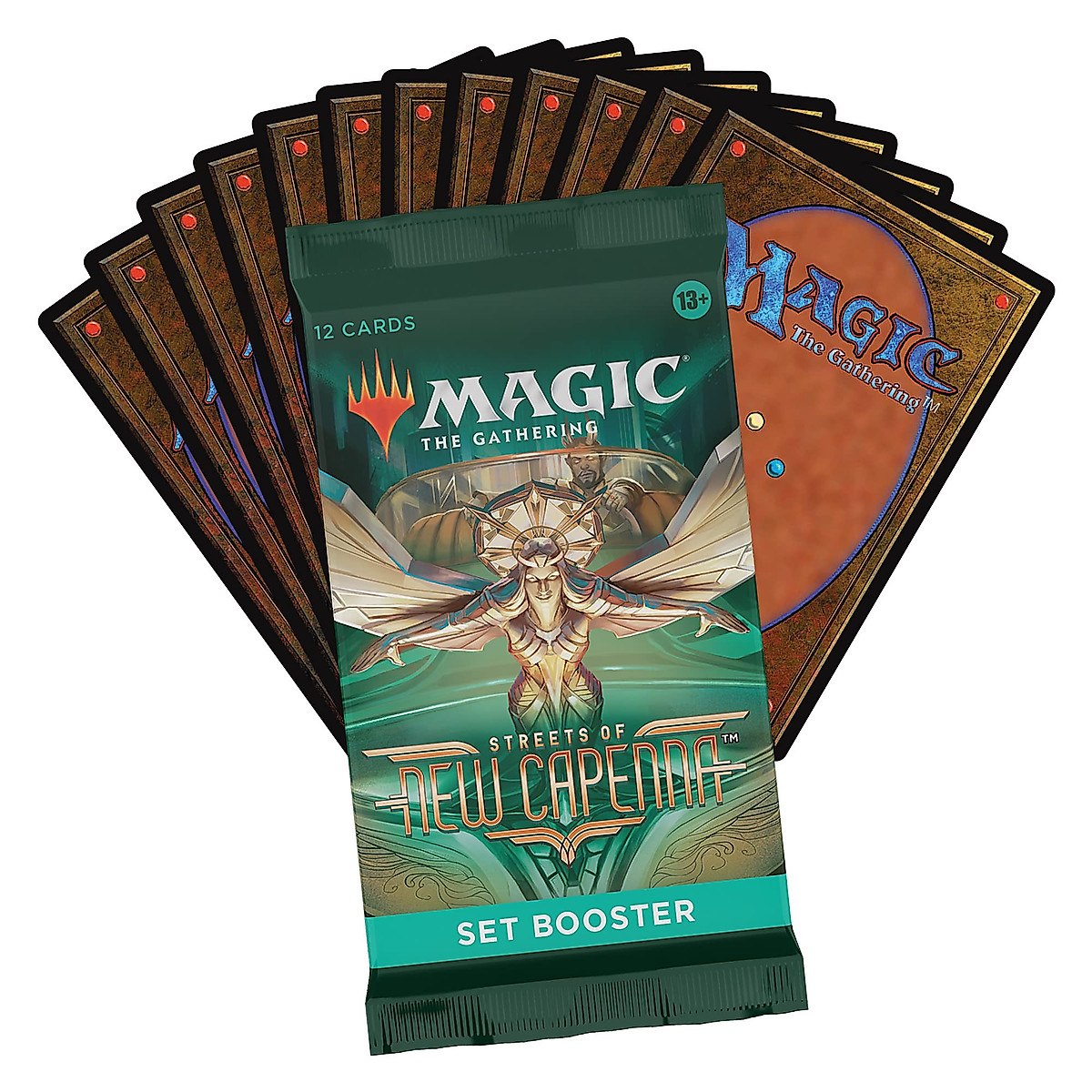 Magic: The Gathering Streets of New Capenna Set Booster Box | 30 Packs + 1 Box Topper (361 Magic Cards)