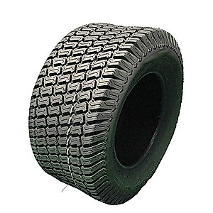 AutoForever 18x8.50-8 Lawn Mower Tubeless Tires 18-8.50-8 4 PLY Turf Tractor Lawn Garden Golf Cart Tire 18x8.50x8 Tubless Tire Max Load 815Lbs Set of 2