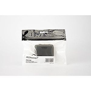 PROfezzion SD Card Holder Case Water-Resistant: Portable 12 Slots Memory Card Case for 8 Micro SD Card & 4 SD/SDXC/SDHC Card, Memory Card Hard Carrying Box Keeper Protector with Rubber Interior Grey