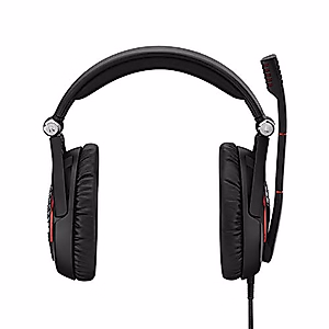 EPOS I SENNHEISER GAME ZERO Gaming Headset, Closed Acoustic with Noise Cancelling Microphone, Foldable, Flip-to-mute, Ligthweight, PC, Mac, Xbox One, PS4, Nintendo Switch, and Smartphone compatible.