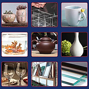 Ceramic Glue, 30g Glue for Porcelain and Pottery Repair, Instant Strong Glue for Pottery, Porcelain, Glass, Plastic, Metal, Rubber and DIY Craft