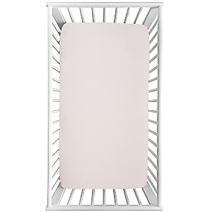 ATACA TEKSTIL 2 Pack 0 Cotton | Soft Breathable Crib Sheets | Baby & Toddler | Fitted Crib Sheet | Made in Turkey (Pink Hearts), 28x52x8 Inches