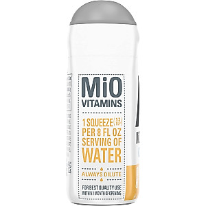Mio Vitamins Liquid Water Enhancer, Orange Vanilla, 1.62 FL OZ. (Pack of 4)