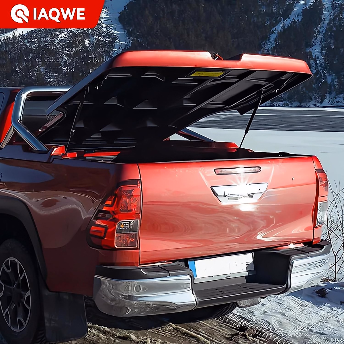 8M80 ST270M80 27 Inch 80Lbs/356N Gas Struts Spring Lift Support Shocks for Heavy Duty Tonneau Cover Trailer are Truck Cap Murphy Bed RV Bed Door Window Floor Hatch Toolbox Lid, 2pcs by IAQWE ml27-80