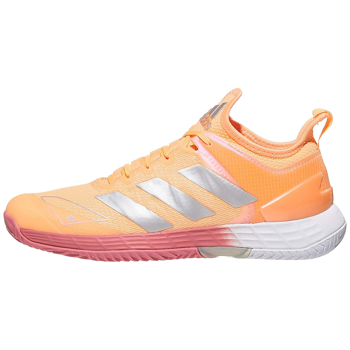adidas Adizero Ubersonic 4 Acid Orange/Silver Metallic/Hazy Rose 5.5 B (M)