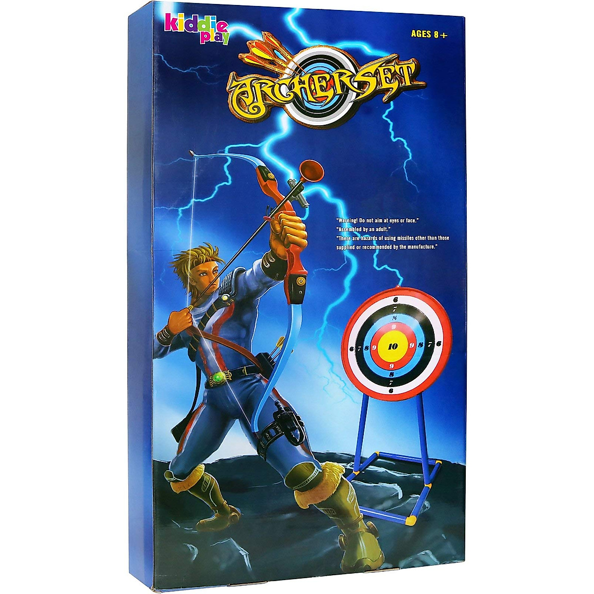 Kiddie Play Bow and Arrow for Kids Toy Archery Set with Target and Quiver Kids Toys Age 5, 6, 7, 8, 9 Years Old Boys and Girls