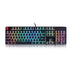Glorious Aura V1 (Black) Pudding Keycaps - Double Shot PBT Translucent for Mechanical Keyboards, 104 Key Set, TKL, Compact Compatible, English (US) Layout (Aura (Black))