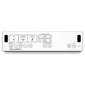 American Standard 8018A60GRC-020 Advanced Clean 3.0 SpaLet Seat with Remote Control Operation, White