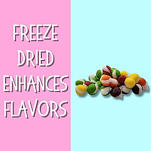 Freeze Dried Skittles, 6 oz., Freeze Dried Candy by Purchase Positivity, Freeze Dried Snacks, TikTok Candy, Puff Candy, Unique Novelty Candy Gift, Great for Halloween Trick or Treat and Christmas Stocking Stuffers (Classic Skittles)