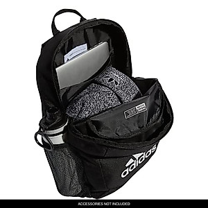 adidas Ready Backpack, Black/White, One Size