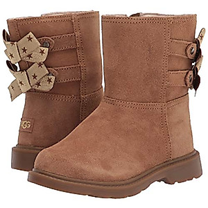 UGG girls Tillee Fashion Boot, Chestnut, 6 Big Kid US
