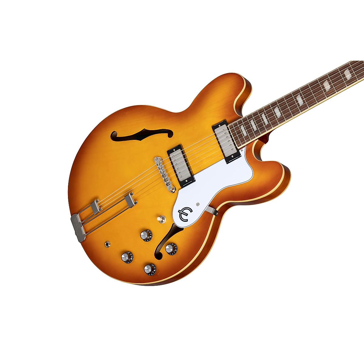 Epiphone Riviera Semi Hollowbody Archtop, Royal Tan
