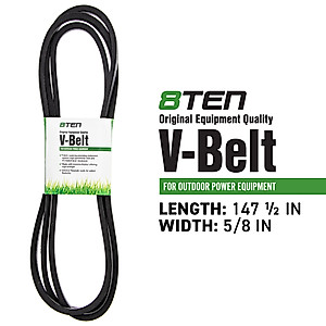 8TEN Deck Rebuild Kit for Husqvarna Poulan 54 inch LGT 2654 YTH 25K54 26V54 PBGT26H54 Blade Spindle Belt Idler