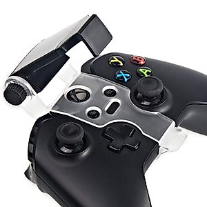 Joso Phone Mount for Xbox Series, Controller Mobile Gaming Clip Holder Clamp for Xbox Series X/S, Xbox One, Xbox One S/X, Support Android/iPhone System with One Cast APP with 2 Thumb Grip Caps