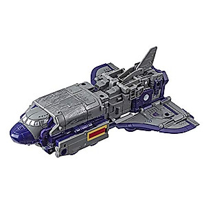 Transformers Toys Generations War for Cybertron Leader Wfc-S51 Astrotrain Triple Changer Action Figure - Kids Ages 8 & Up, 7"