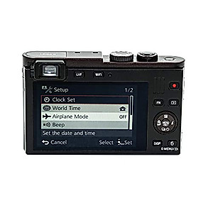 Leica Camera 18489 12.1MP Digital Camera with 7x Optical Image Stabilized Zoom and 3-Inch LCD (Dark Red Burgundy)