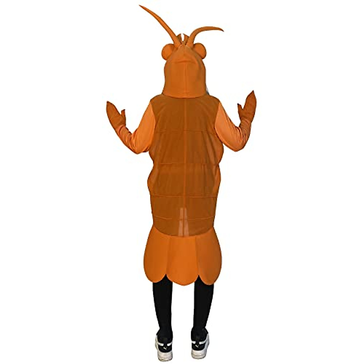 Rasta Imposta Shrimp Fish Costume Crawfish Crustacean Food Cosplay Dress Up Costumes, Boys and Girls, Teen Size 14-16