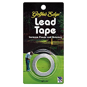 Unique Sports Golf Lead Tape 1/2-inch Wide x 72" Long