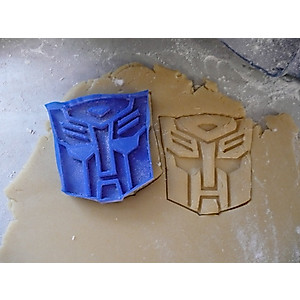 INSPIRED BY TRANSFORMERS THEME SET OF 3 COOKIE CUTTERS MADE IN USA PR1004